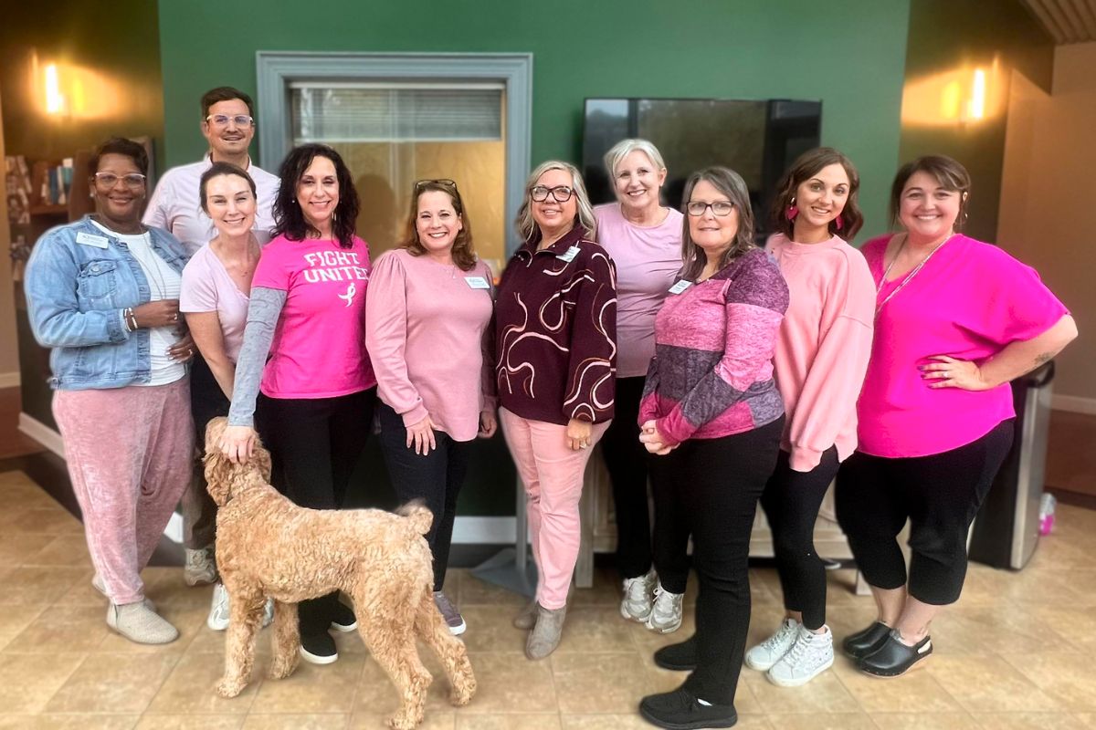 Home Instead of Gastonia Paints the Town Pink for Breast Cancer Awareness