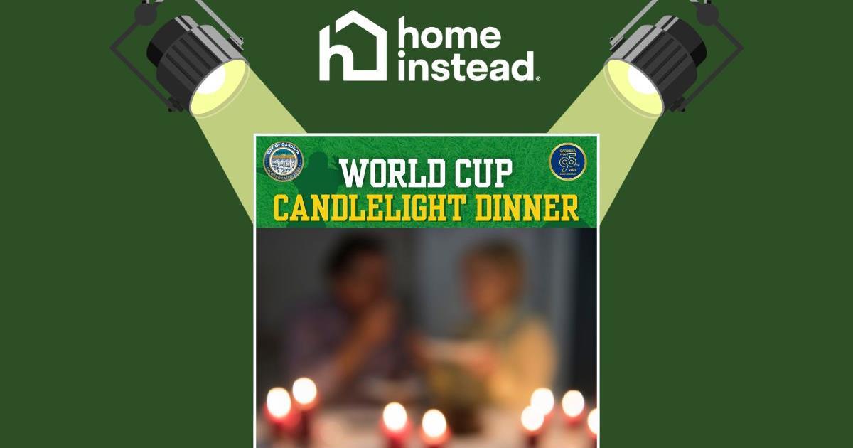 Gardena, CA Notable Event Senior's World Cup Candlelight Dinner