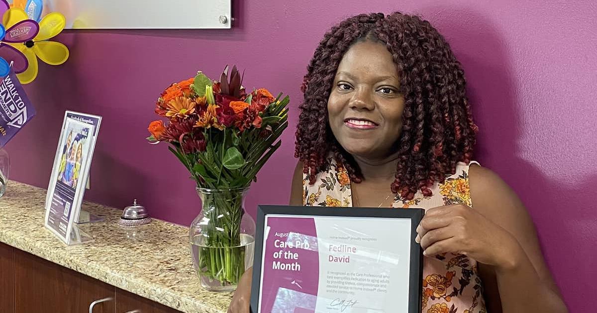 Professional Caregiver of the Month - August 2023