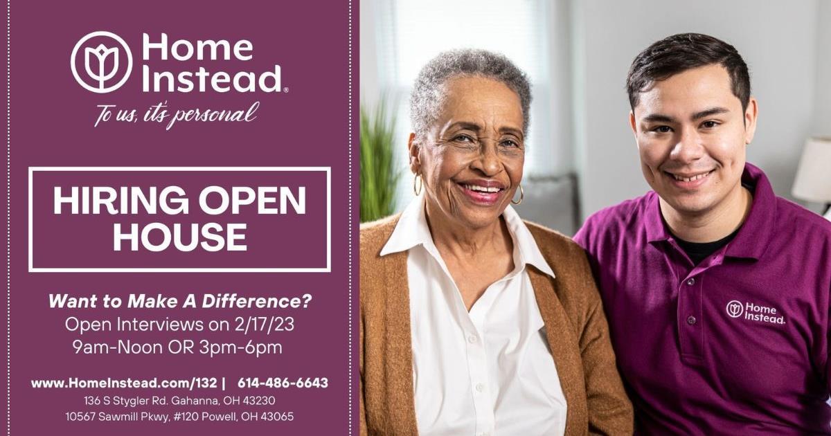 Home Instead of Gahanna, OH Hiring Open House Event - February 2023