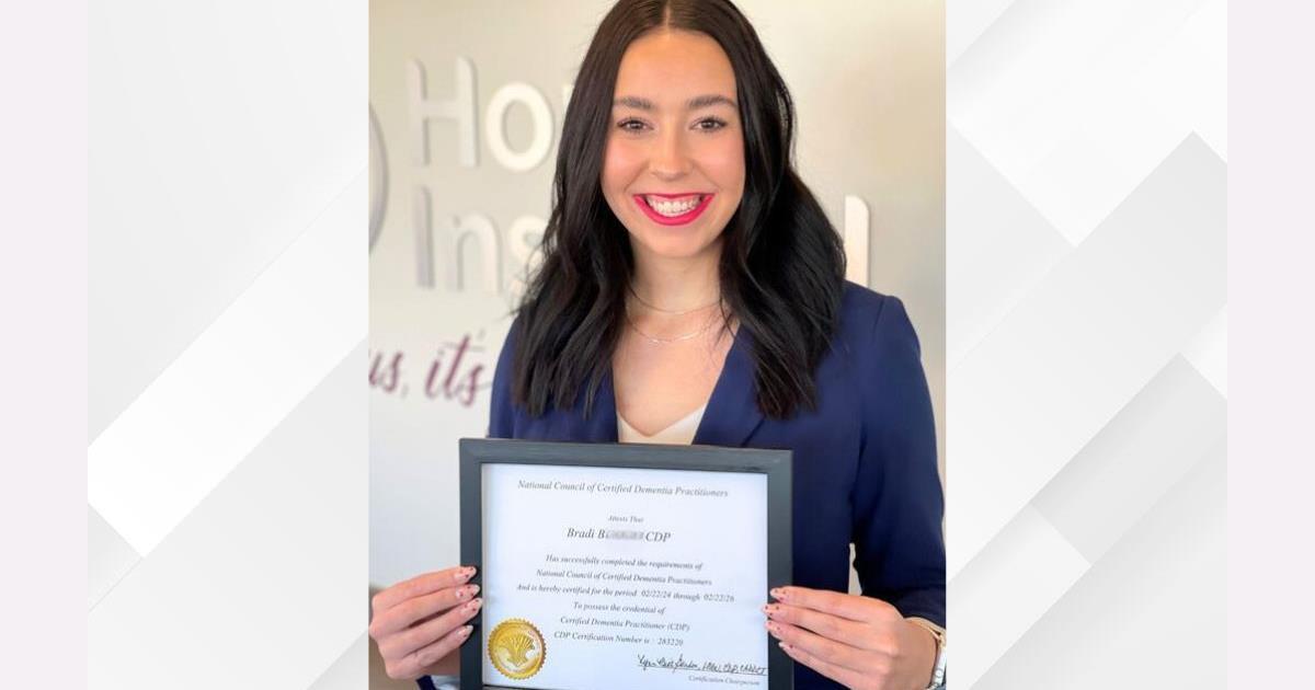 Home Instead Team Member Receives Specialized Dementia Certification in ...