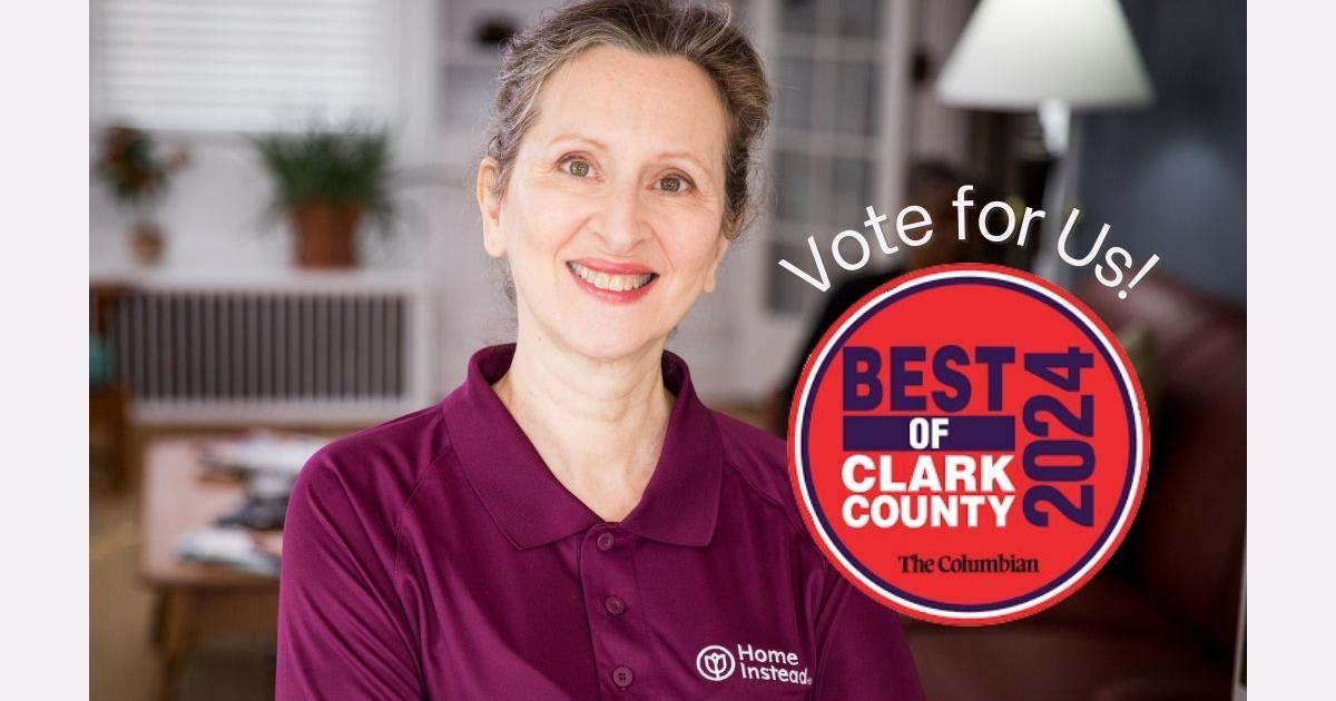 Vote Home Instead for 2024 Best In-Home Care in Clark County!