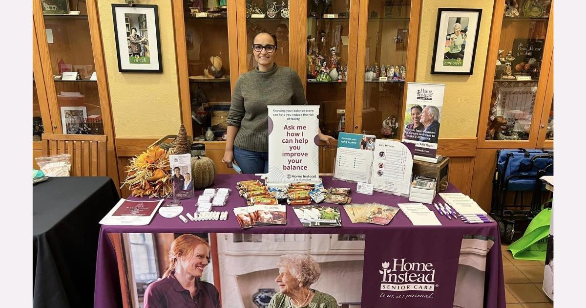 Home Instead at the Pasadena Senior Center Health Fair