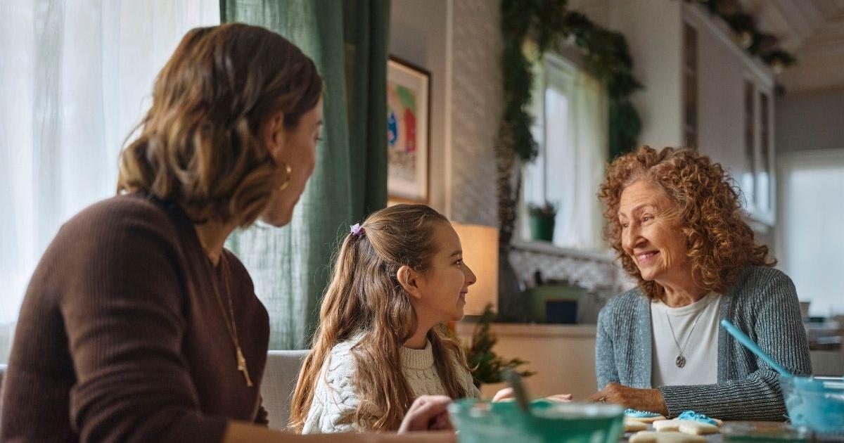 How to Help Your Child Talk to a Grandparent with Dementia
